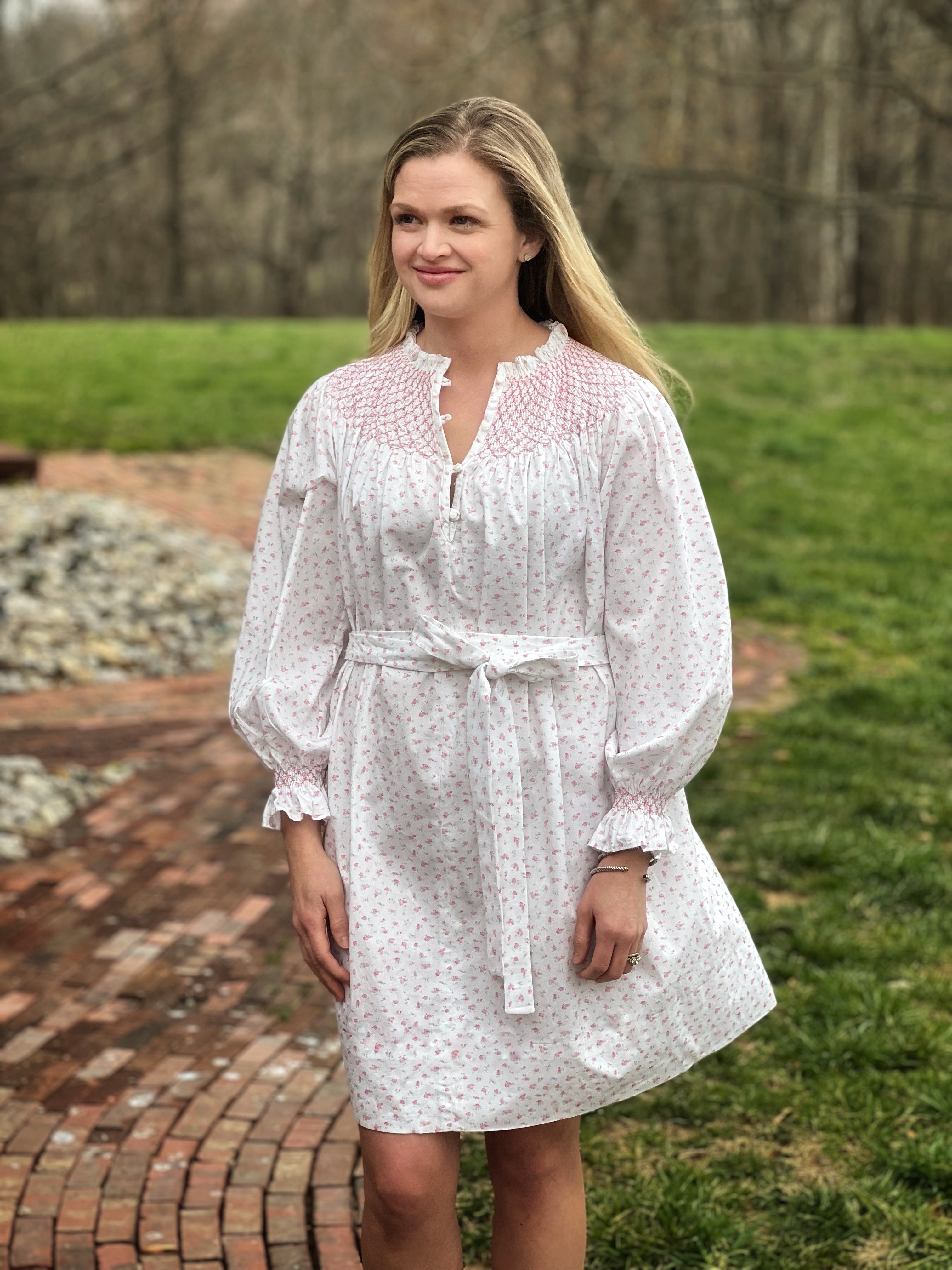 Smocked Tunic Hack: How to Sew a Designer Dress Using the Smocked Tunic ...