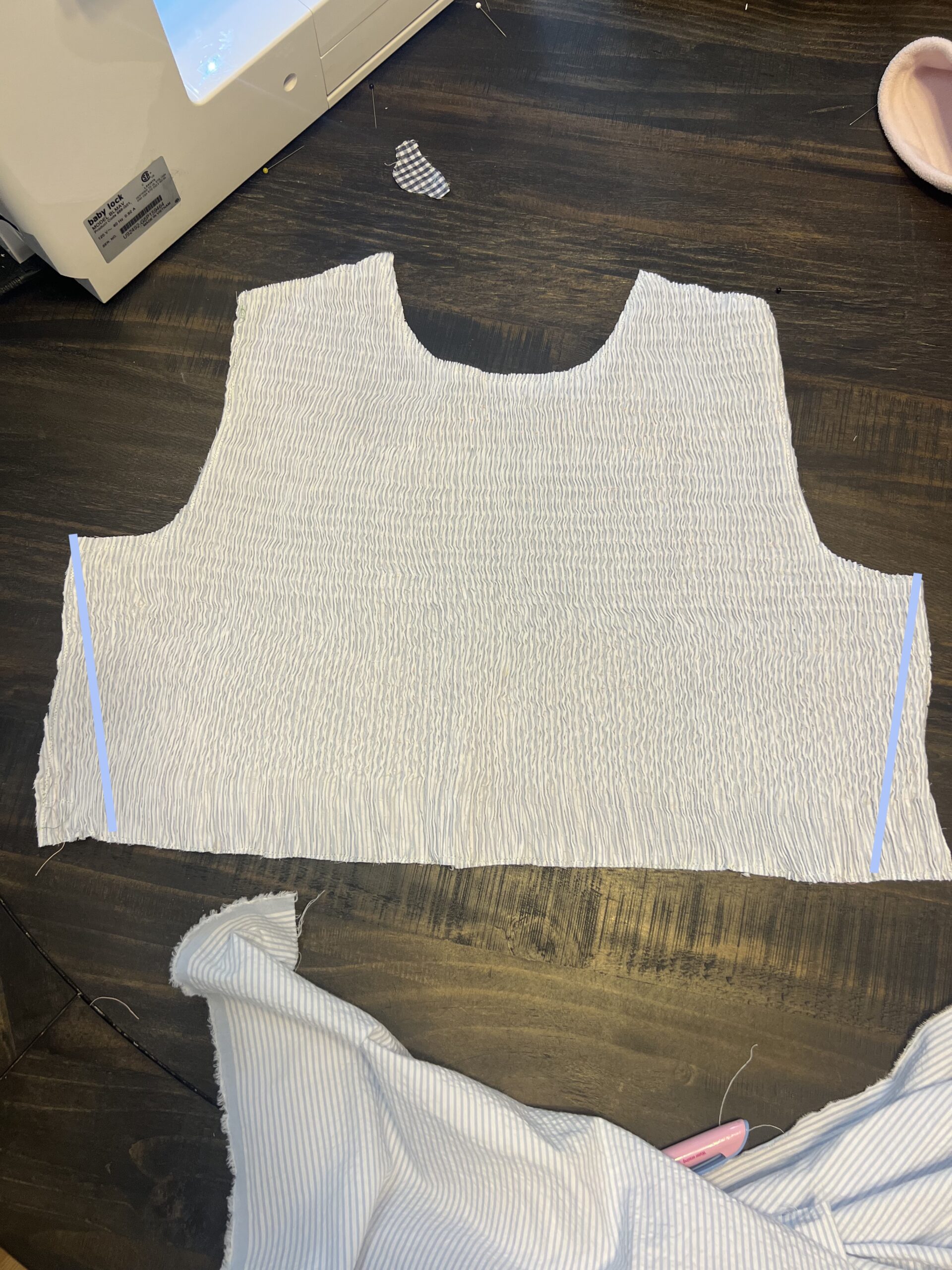 Recreating the Look…Sewing a Smocked Dress Seen on an Influencer ...