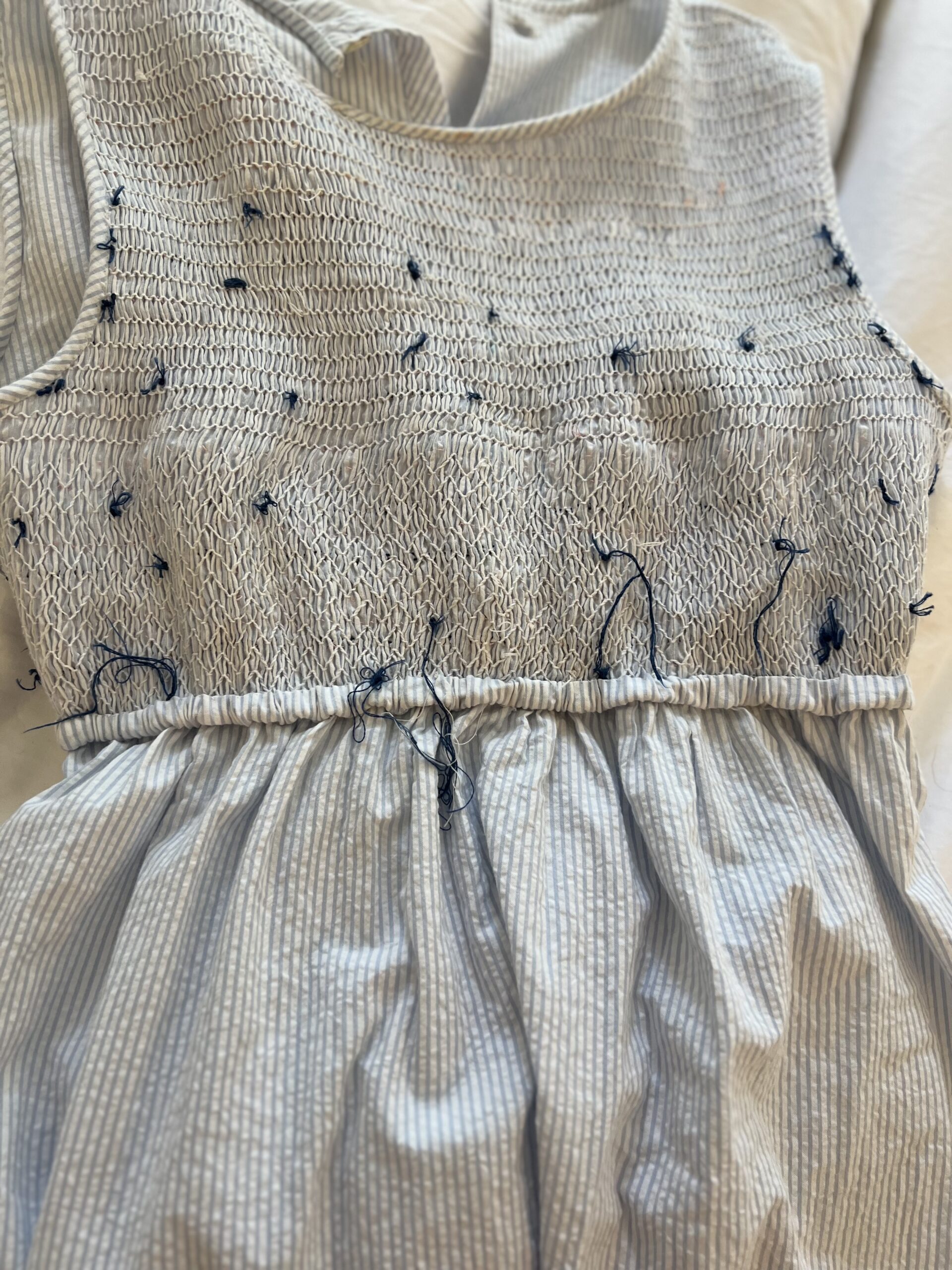 Recreating the Look…Sewing a Smocked Dress Seen on an Influencer ...